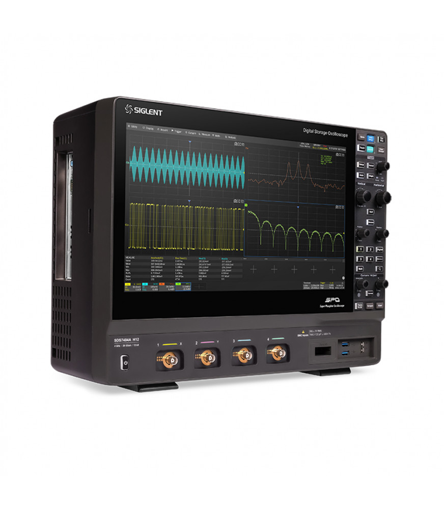 Siglent SDS7404A-H12 Oscilloscope 4x 4 GHz Ecran tactile 15.6'' Voies 4 ...