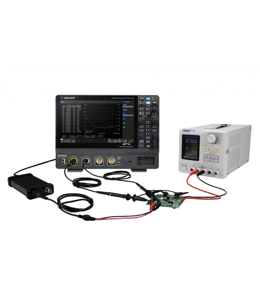 Siglent SDS1104X-HD Oscilloscope 4x100 MHz, 12 bits, 100 Mpts, écran ... Siglent SDS1104X-HD Oscilloscope 4x100 MHz, 12 bits, 100 Mpts, écran ...