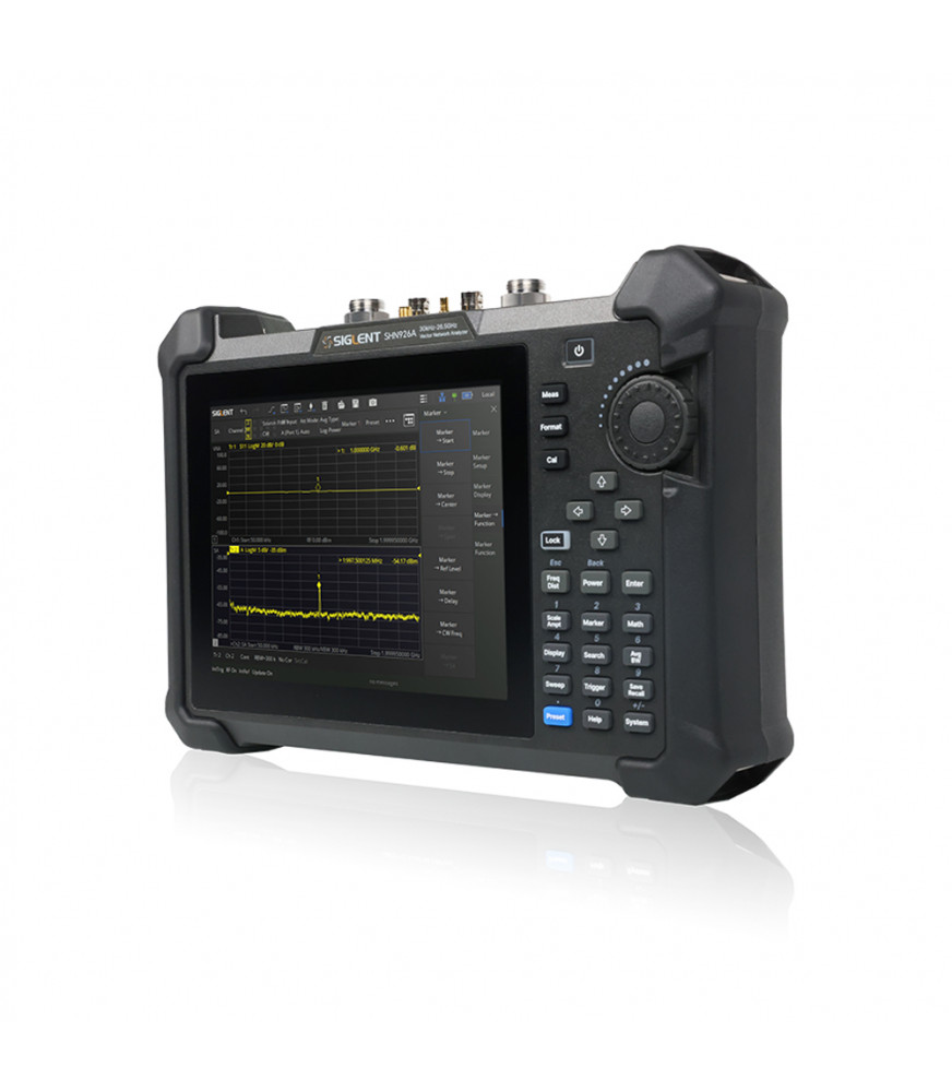 Siglent SHN920A Analyseur portable de réseaux vectoriels VNA 30 kHz à ...